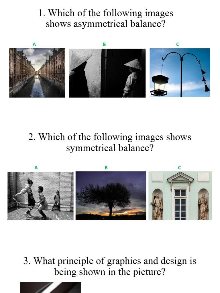 Graphic Design Principles Quiz | PDF