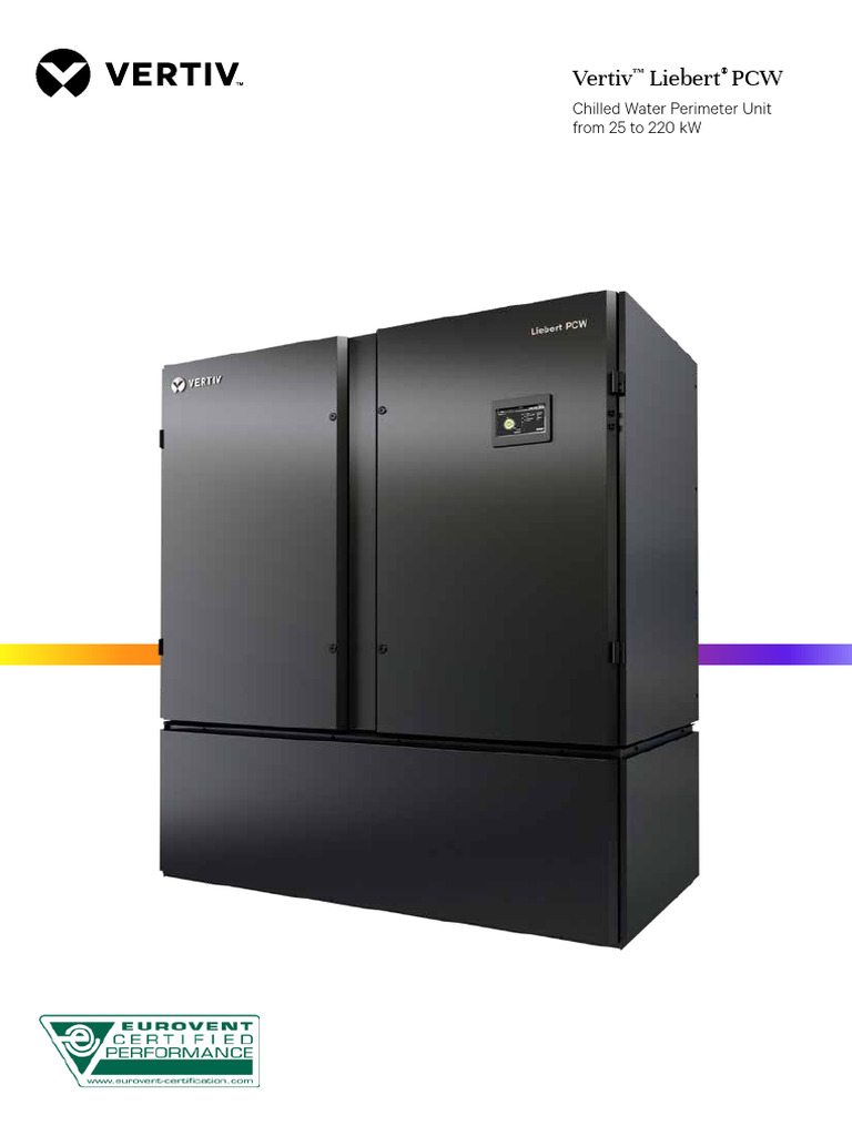 Liebert PCW Brochure English | PDF | Data Center | Efficient Energy Use