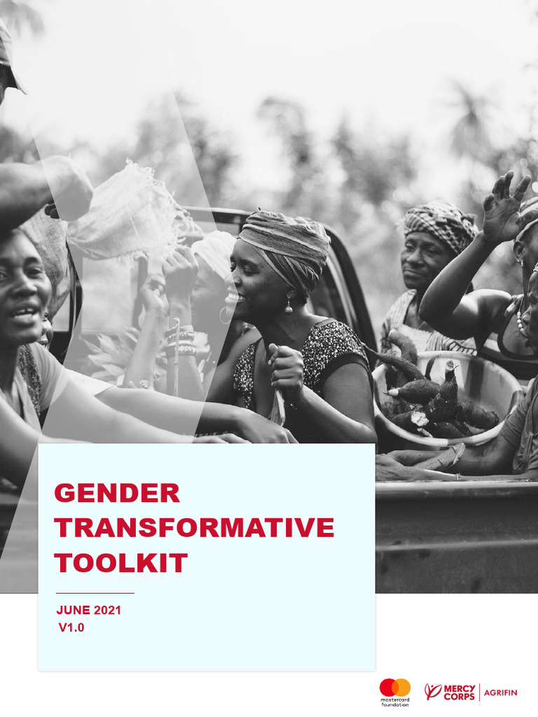 CGAP MCAF Gender Transformative Toolkit v1 | PDF | Gender | Gender Studies
