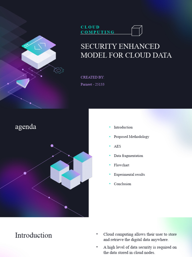 Enhanced Cloud Data Security Model | PDF | Technology & Engineering