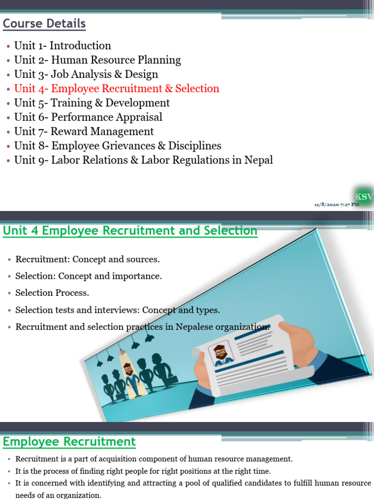 Employee Recruitment and Selection Guide | PDF | Recruitment | Employment