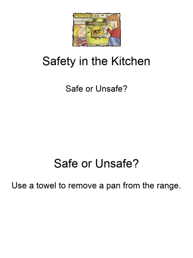 Kitchen Safety PP T | PDF