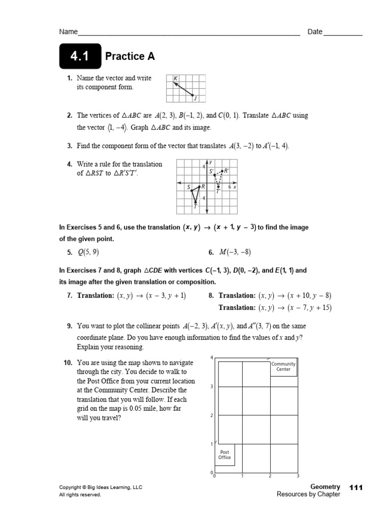 Chapter4 Practice | PDF | Geometry | Elementary Geometry