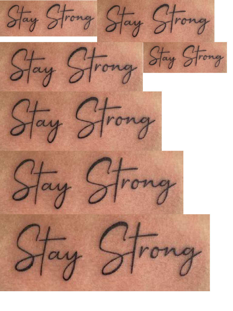 Stay Strong | PDF