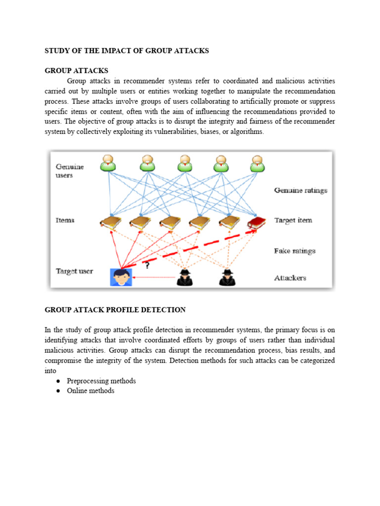 Study of The Impact of Group Attacks | PDF | Cluster Analysis ...