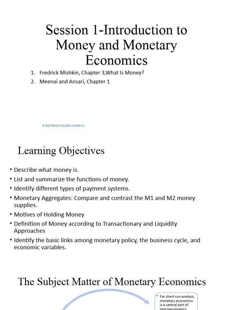 Introduction to Monetary Economics | PDF | Money | Money Supply
