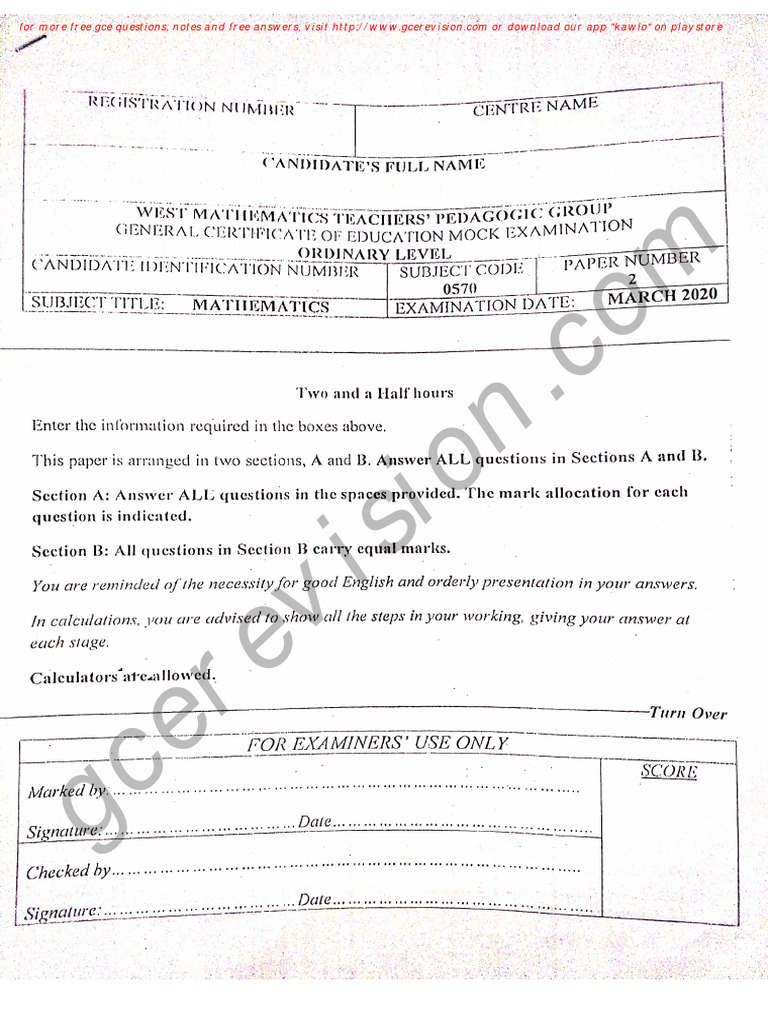 Nord West Mock 2020 | PDF | Home & Garden