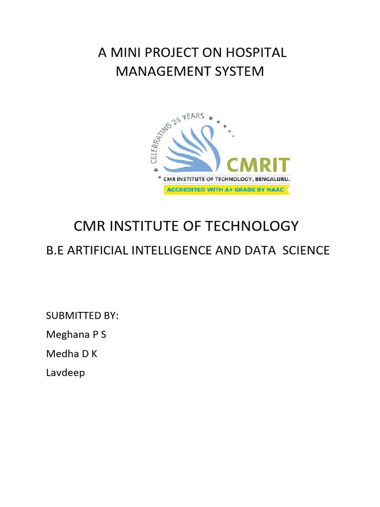 Hospital Management System Report | PDF