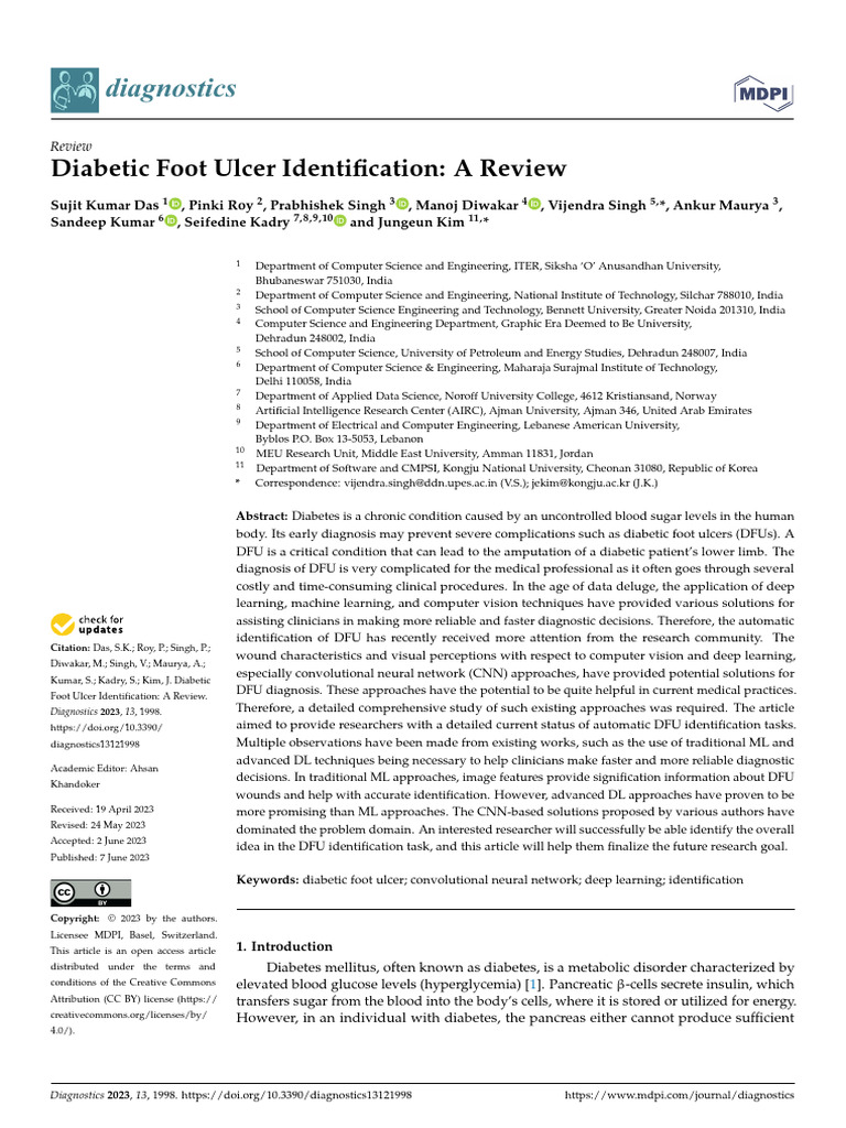 DAS Et Al (2023) - DFU | PDF