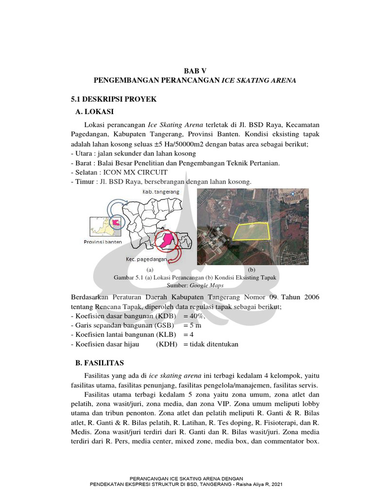 Bab Perancangan Inspirasi Dari David S. Ingalls Rink | PDF