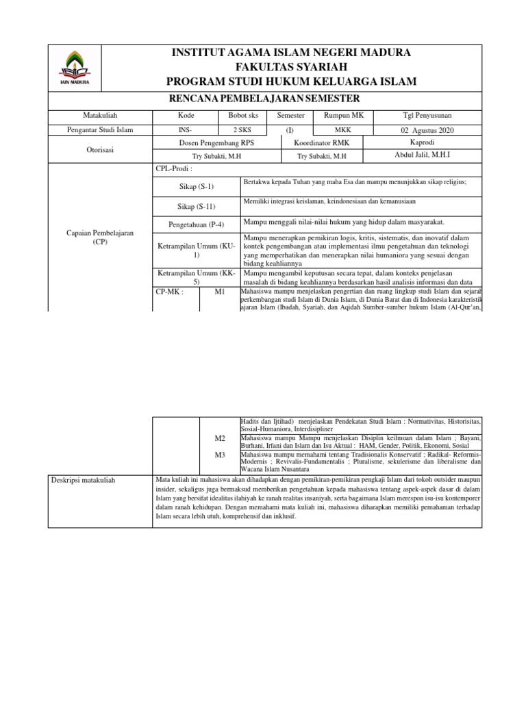 RPS PSI HKI Fix | PDF
