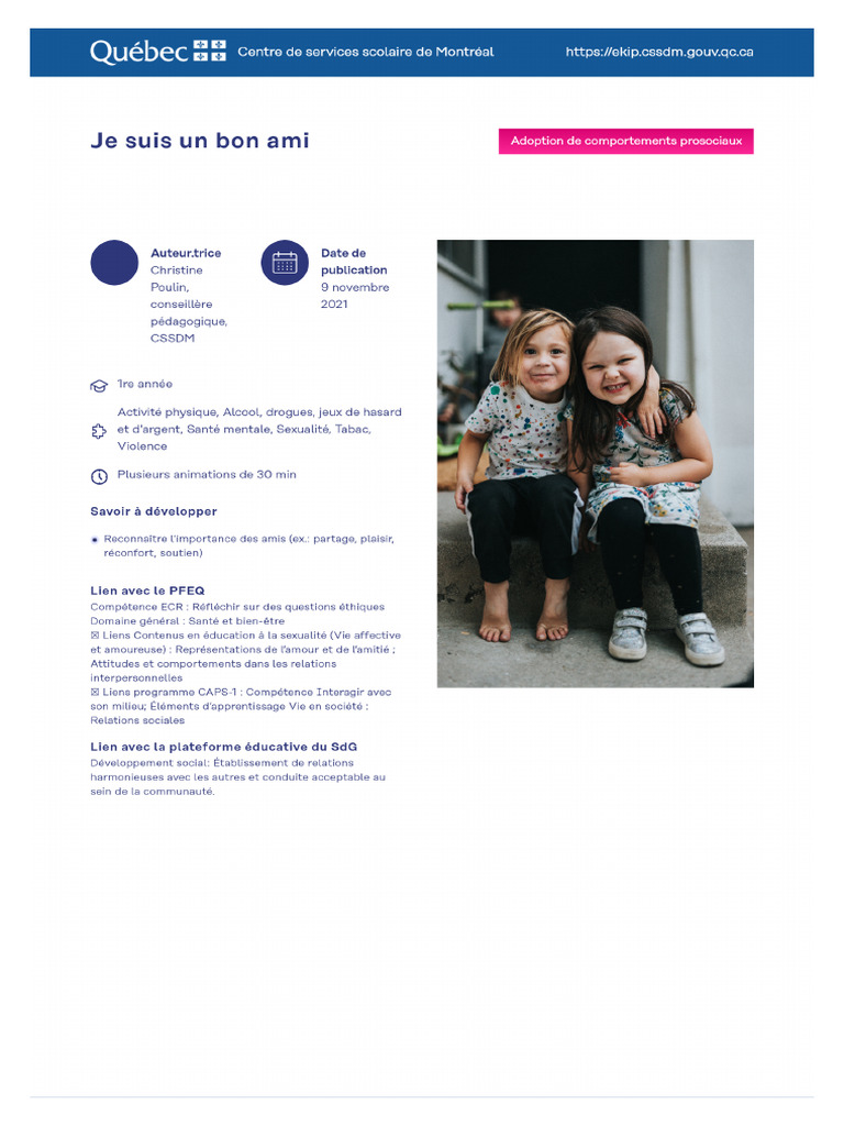 Je Suis Un Bon Ami | PDF