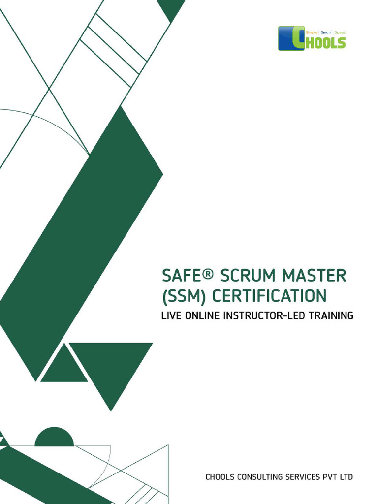 8 Chools Safe Scrum Master 1 Pdf