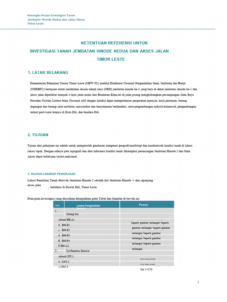 Soil - Investigation (1) KAK | PDF
