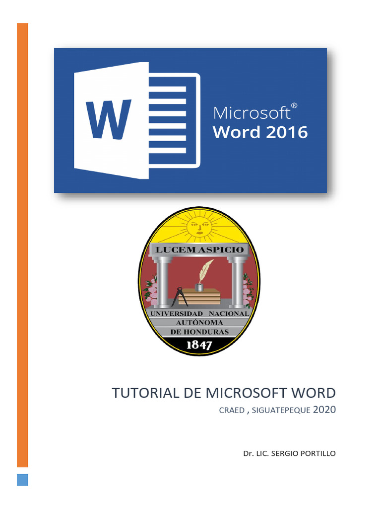 Tutorial de Word 2016 en Español | PDF | Microsoft Word | Bibliografía