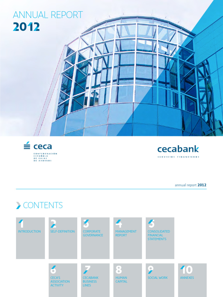 Informe2012 Ceca | PDF | Banks | Board Of Directors