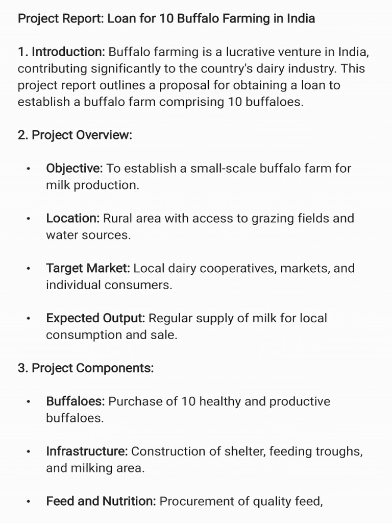 Buffalo Project | PDF