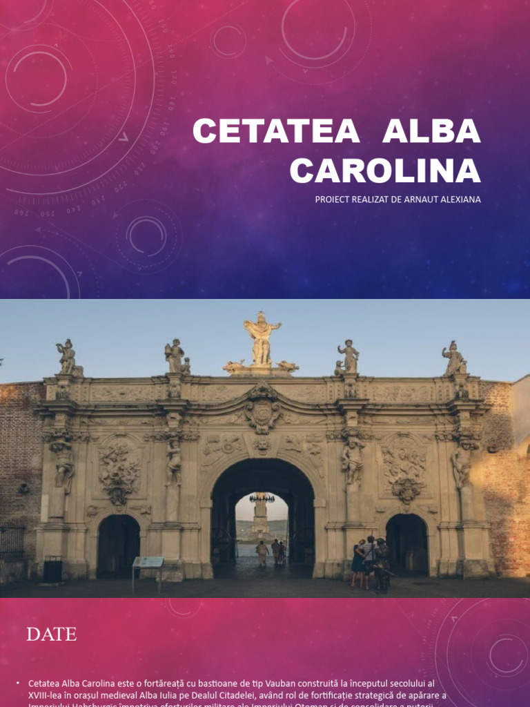 Cetatea Alba Carolina | PDF