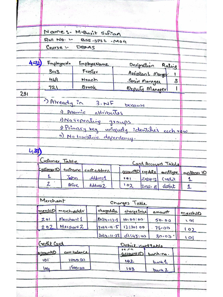 Notes Normalization | PDF