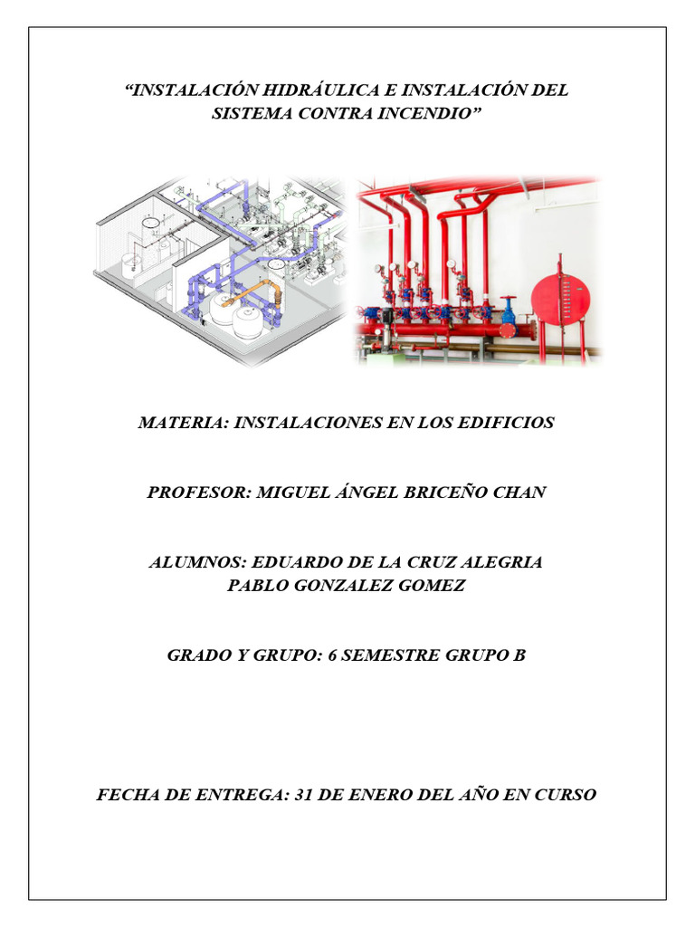 Investigacion 1 de Unidad 1 Instalaciones de Edificios | PDF | Incendios | Combustibles