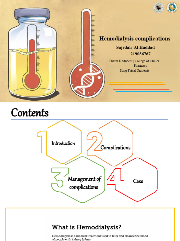 Nephro Presentation | PDF | Hemodialysis | Medical Specialties