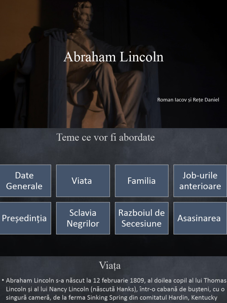 Abraham Lincoln | PDF