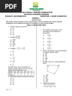 Basic Mathematics Questions and Answers | PDF | Area | Pi
