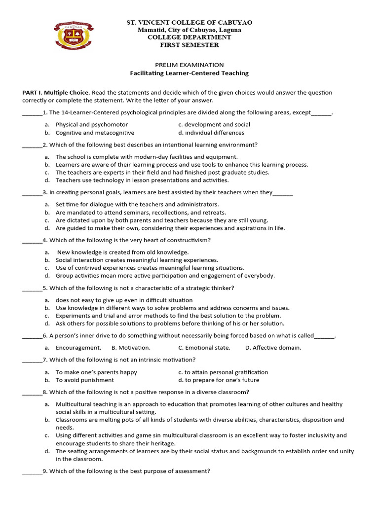 FLCT Prelim 23 24 | PDF