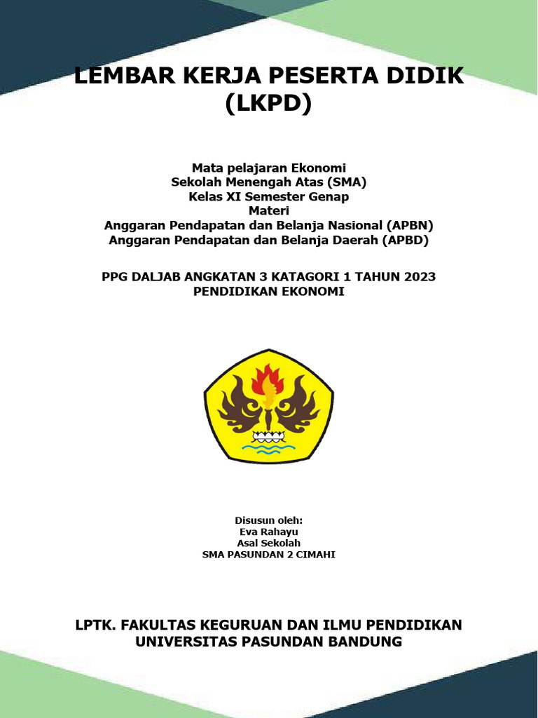LKPD Ukin Evarahayu Ppgdaljab2023 | PDF