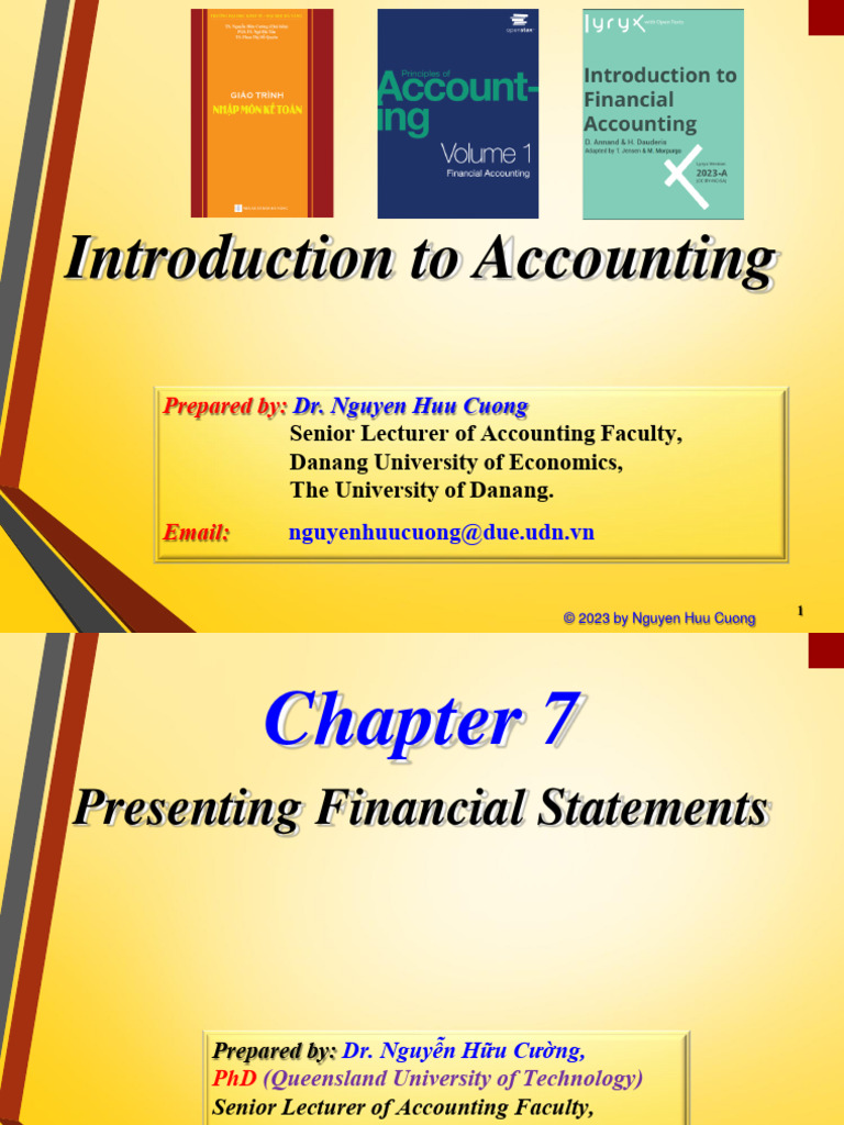 (ACC1002) Chapter7 (English, 2023) | PDF | Income Statement | Revenue