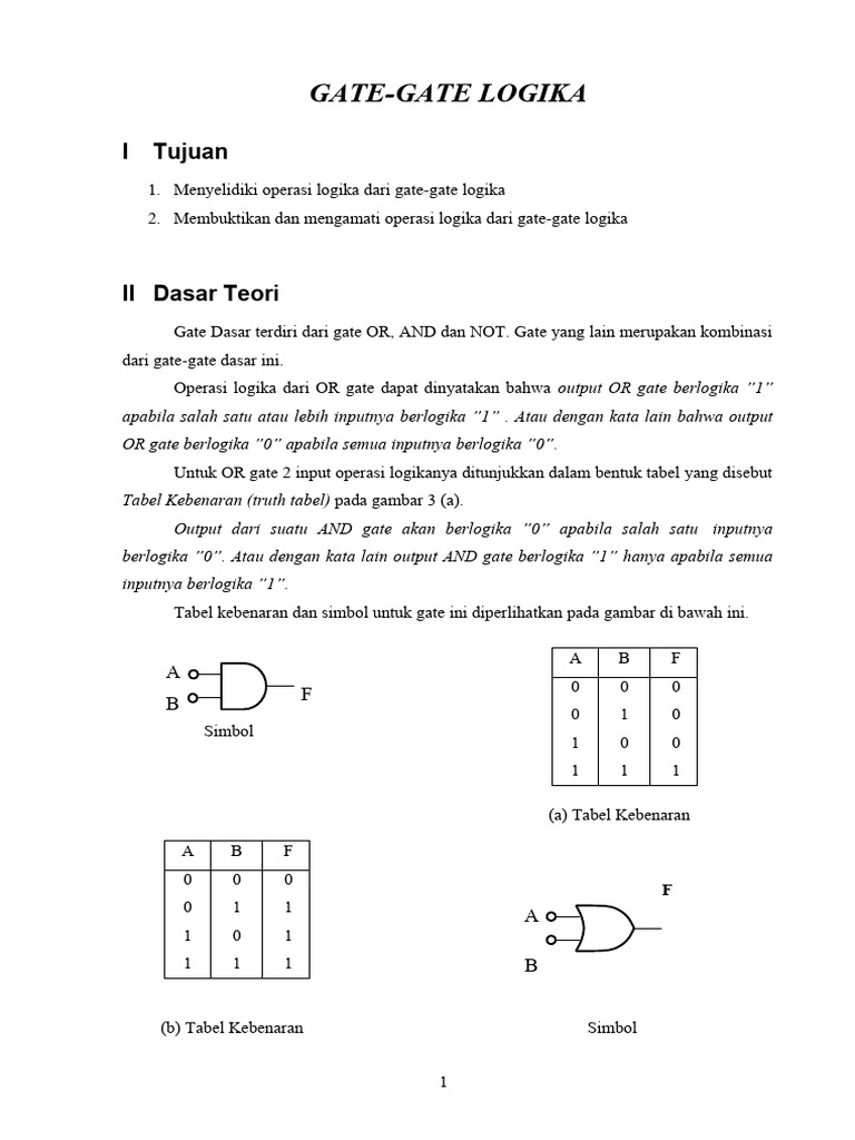 Gate-Gate Logika (2) | PDF