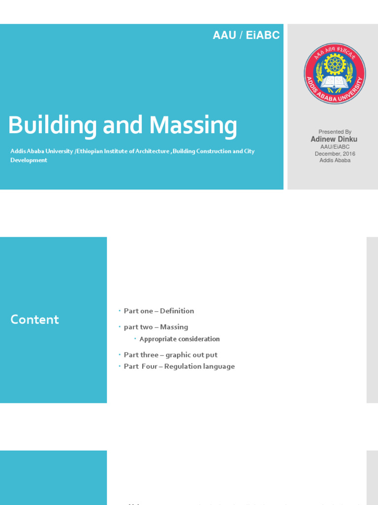 G - Lecture 11 Urban Mass | PDF | Wound | Space