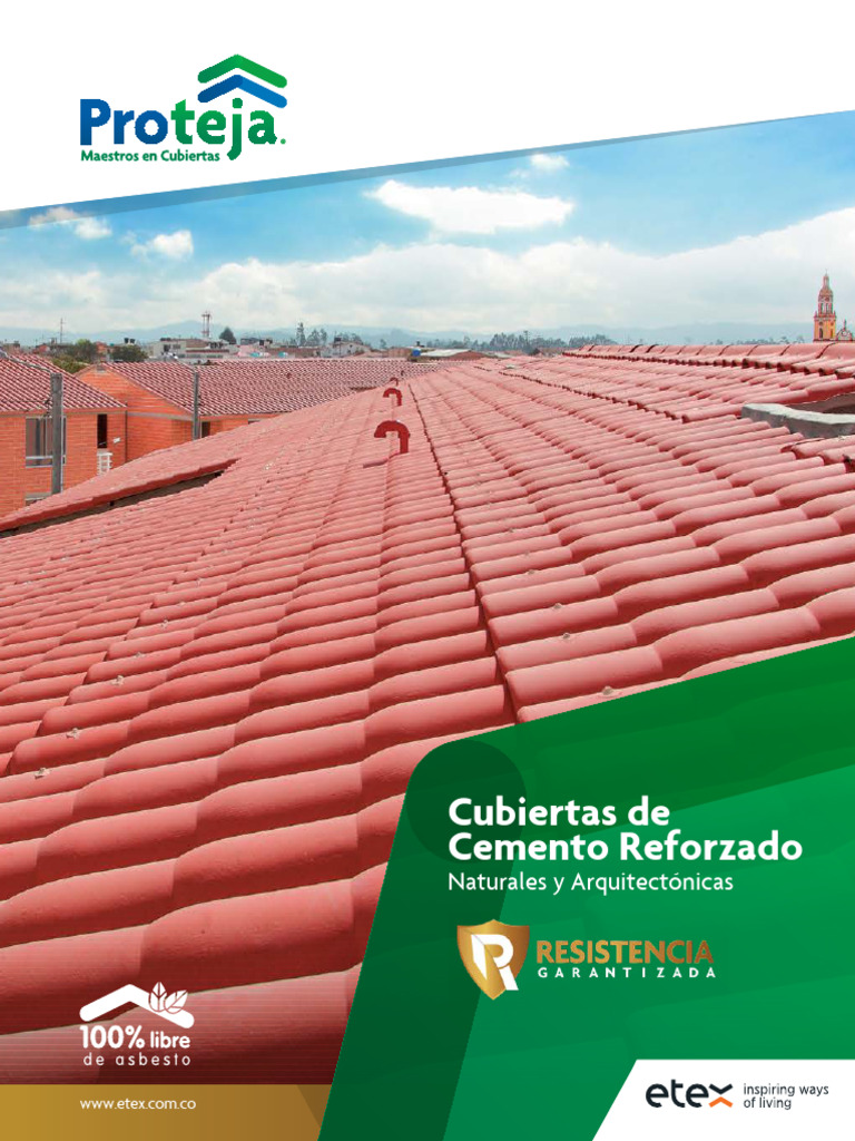 Brochure Cubiertas Proteja 2020 | PDF | Pinturas | Hormigón