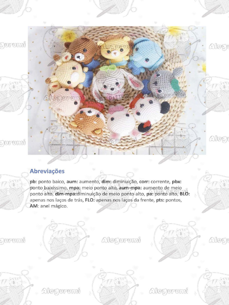 Mini Animalitos Llaveros | PDF