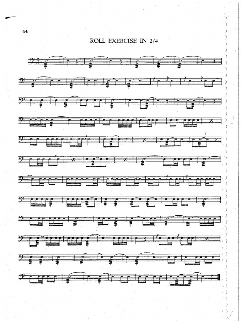 Goldenberg Morris - Modern School For Snare Drum | PDF