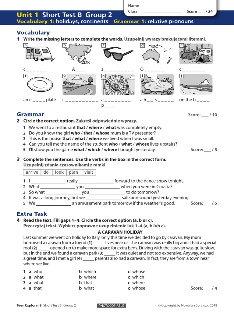 U1 Short B gr2 | PDF
