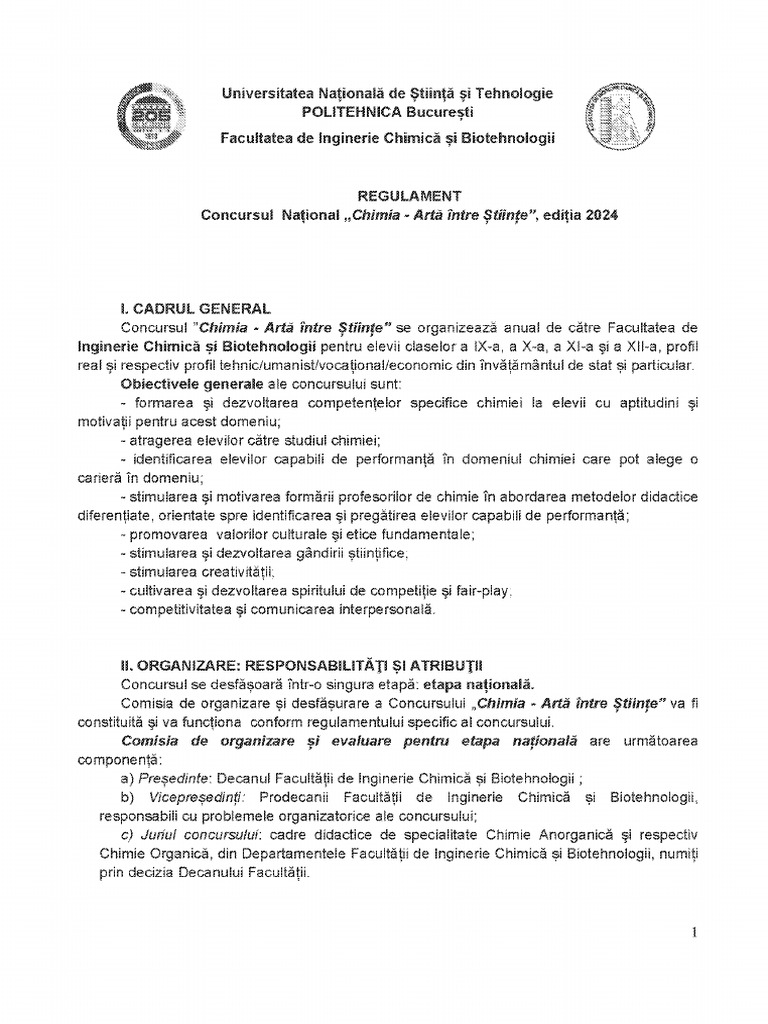 Chimia - Arta Intre Stiinte (2024) | PDF