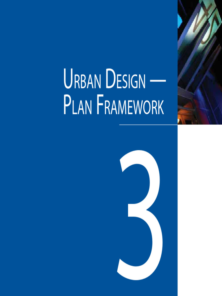 Urban Design Framework With Greenway | PDF