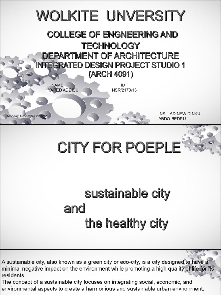 SUSTAINABLE CITY | PDF
