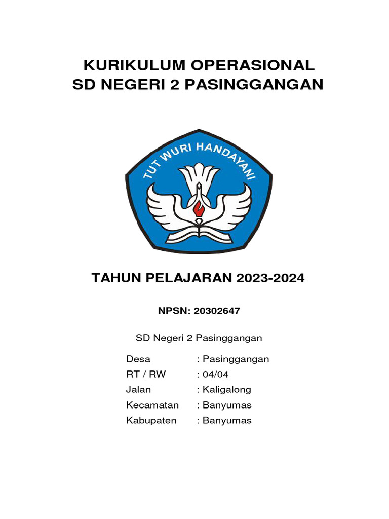 Kosp 2023 2024 | PDF