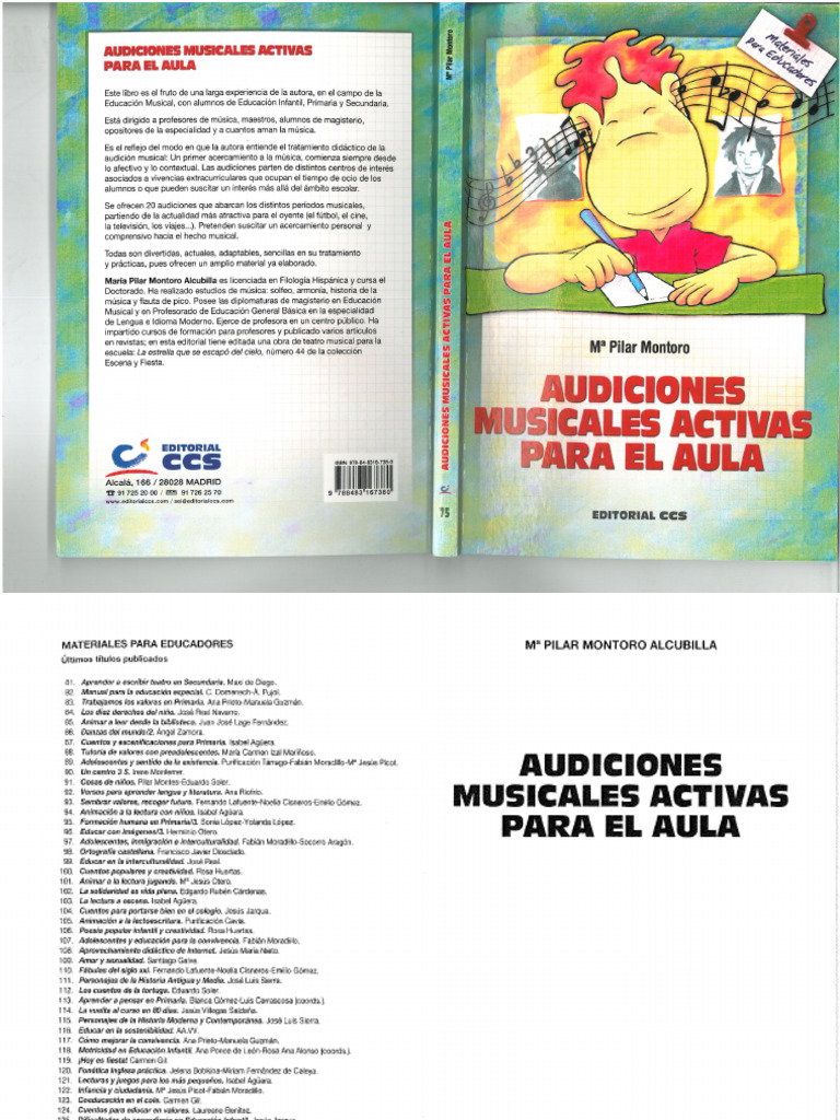 119 Libro Audiciones Musicales - M Pilar Montoro | PDF
