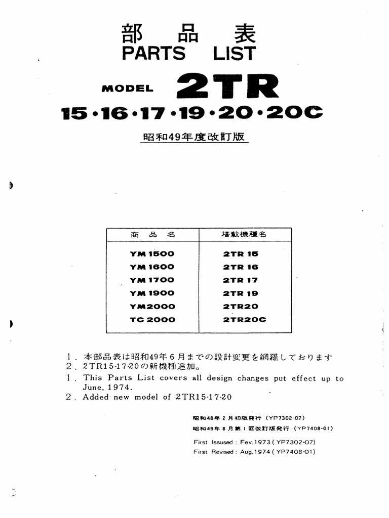 Yanmar 2tr15 2tr16 2tr17 2tr19 2tr20 C | PDF