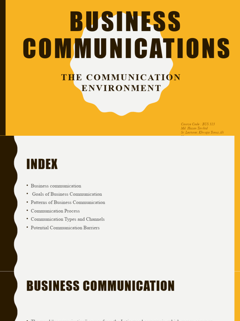 Business Communications | PDF | Communication | Nonverbal Communication