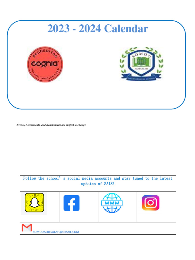 2023-24 Calendar-Revised-Term2 | PDF