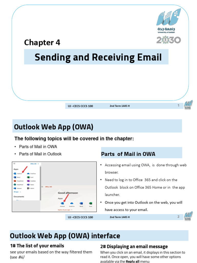 New-Sending and Receiving Email-2024 | PDF