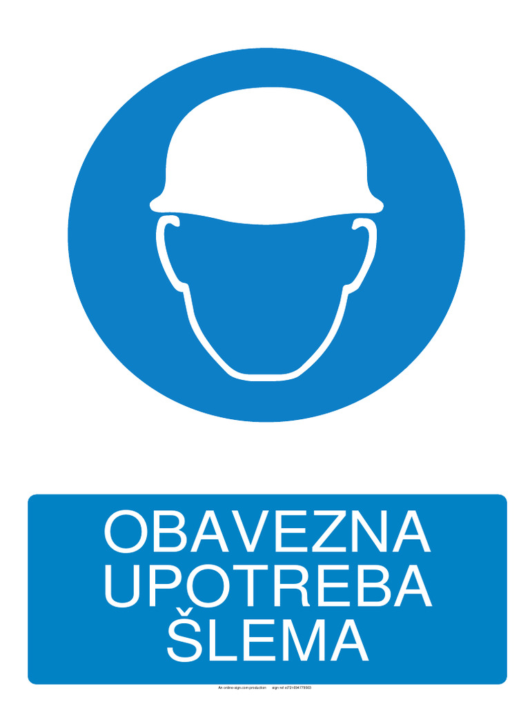 Obavezna Upotreba Šlema | PDF