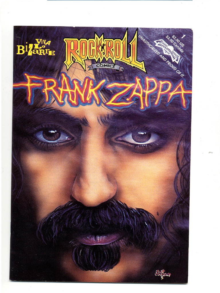 Frank Zappa Comic Book | PDF
