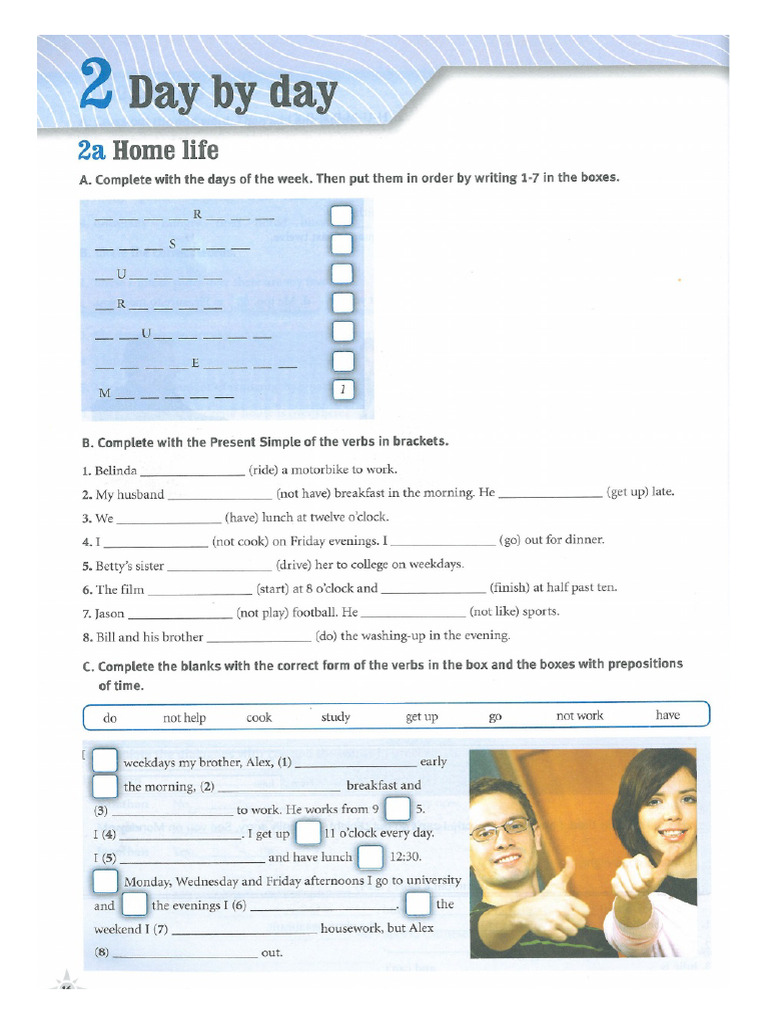 Workbook Unit 2 | PDF