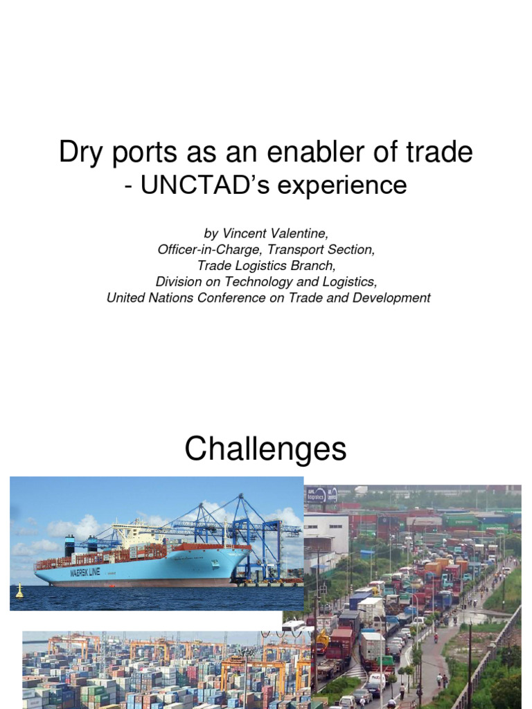 3.2.dry Ports As Enablers of Trade | PDF | Port | Economies