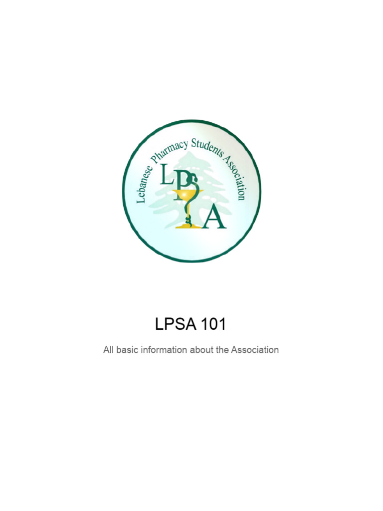 Lpsa 101 | PDF | Health Care | Medicine